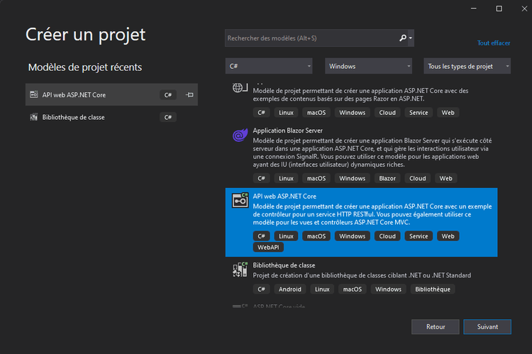 Clean Architecture .NET API - Partie 1 - Création, structure et base