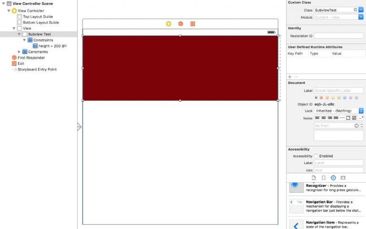Swift/Xcode: Des vues XIB réutilisables dans votre storyboard