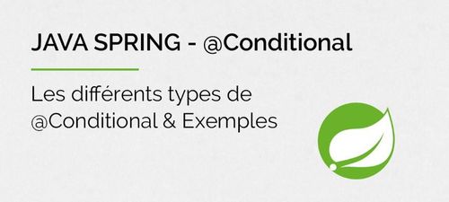 Java Spring : @Conditional